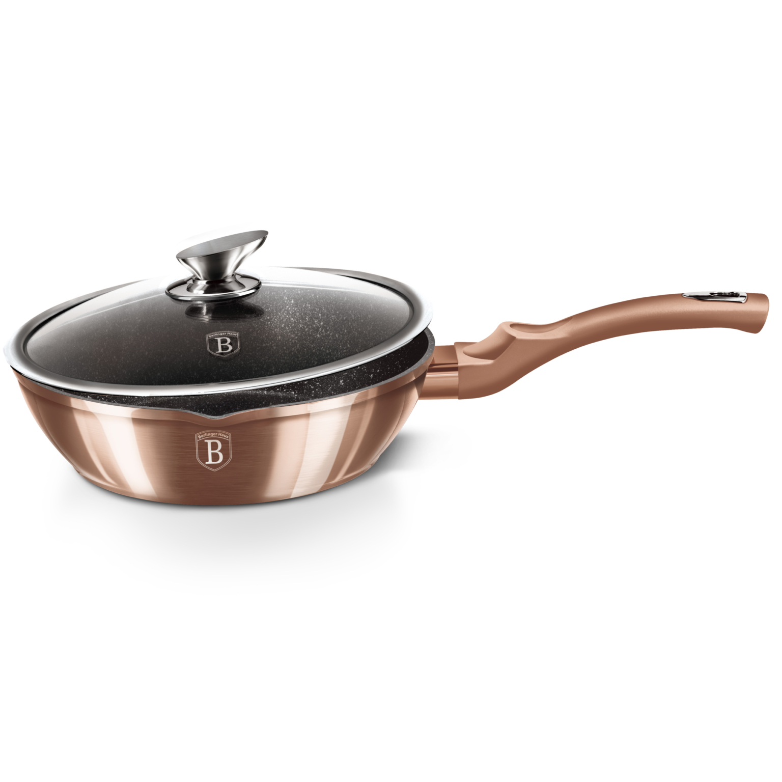 Mély serpenyő fedővel (24 cm) - BerlingerHaus